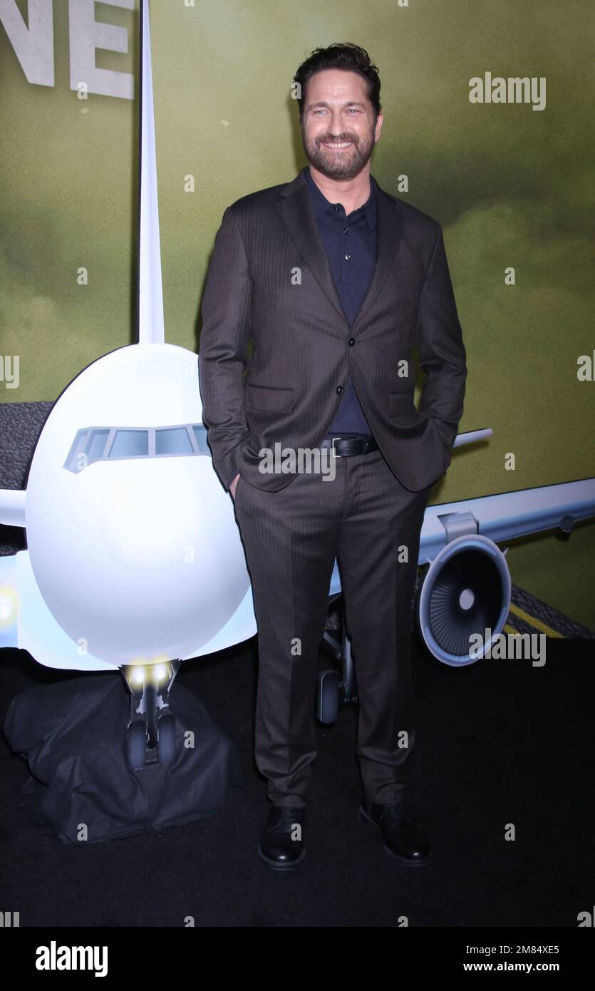 New York Premiere Of Lionsgate 'Plane' at AMC Lincoln. -PICTURED ...