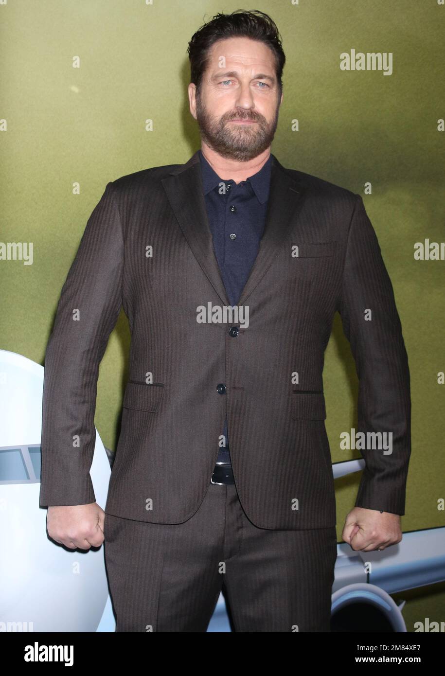 New York Premiere Of Lionsgate 'Plane' at AMC Lincoln. -PICTURED ...