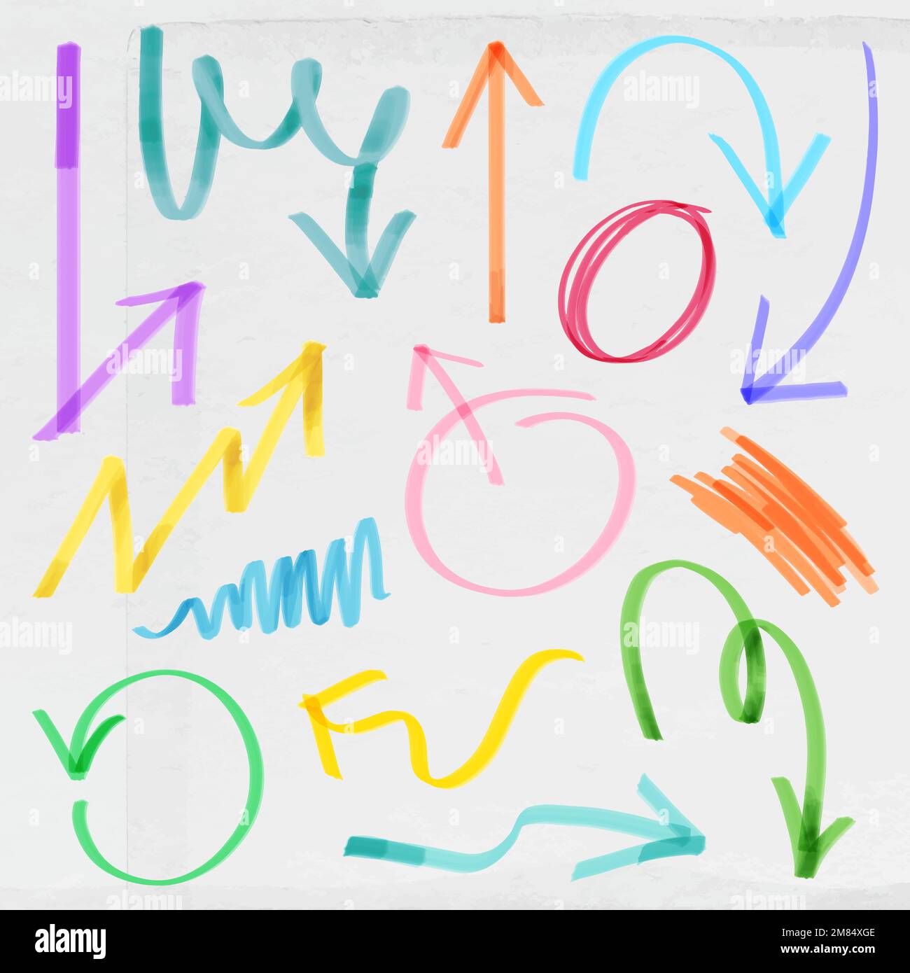 Doodle colorful highlight arrow vector set Stock Vector Image & Art - Alamy Doodle colorful highlight arrow vector set Stock Vector Image & Art - Alamy