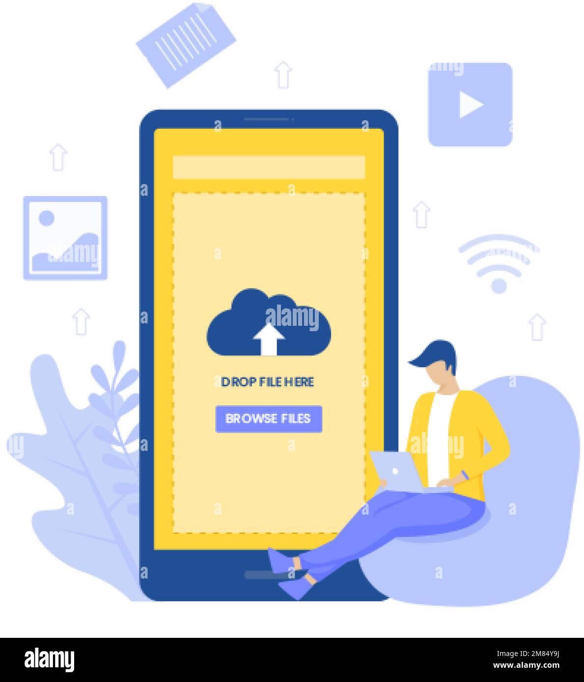 File transfer applications hi-res stock photography and images - Alamy