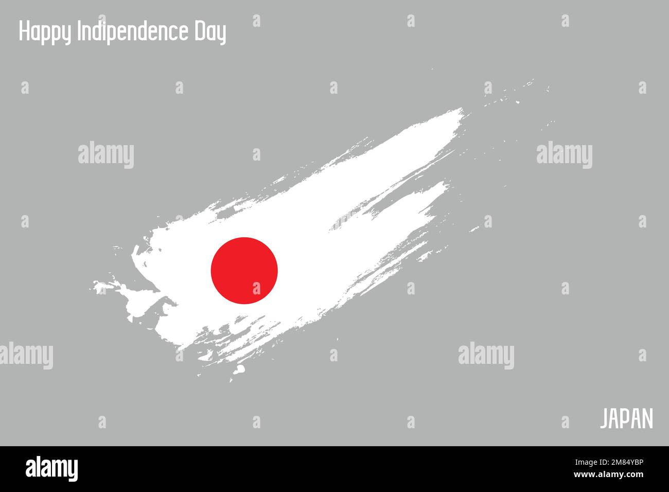 Grunge Brush Stroke Vecctor Design JAPAN National Flag Flag of JAPAN Stock Vector Stock Vector ...