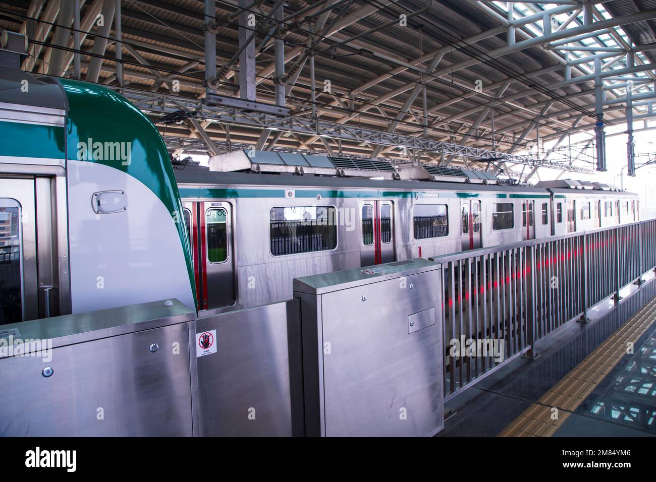 10 January 2023, Dhaka-Bangladesh: The Dhaka Metro Mass Rapid Transit ...