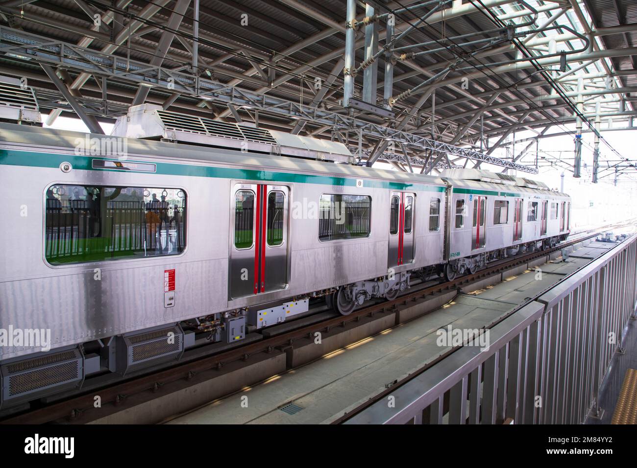 10 January 2023, Dhaka-Bangladesh: The Dhaka Metro Mass Rapid Transit ...