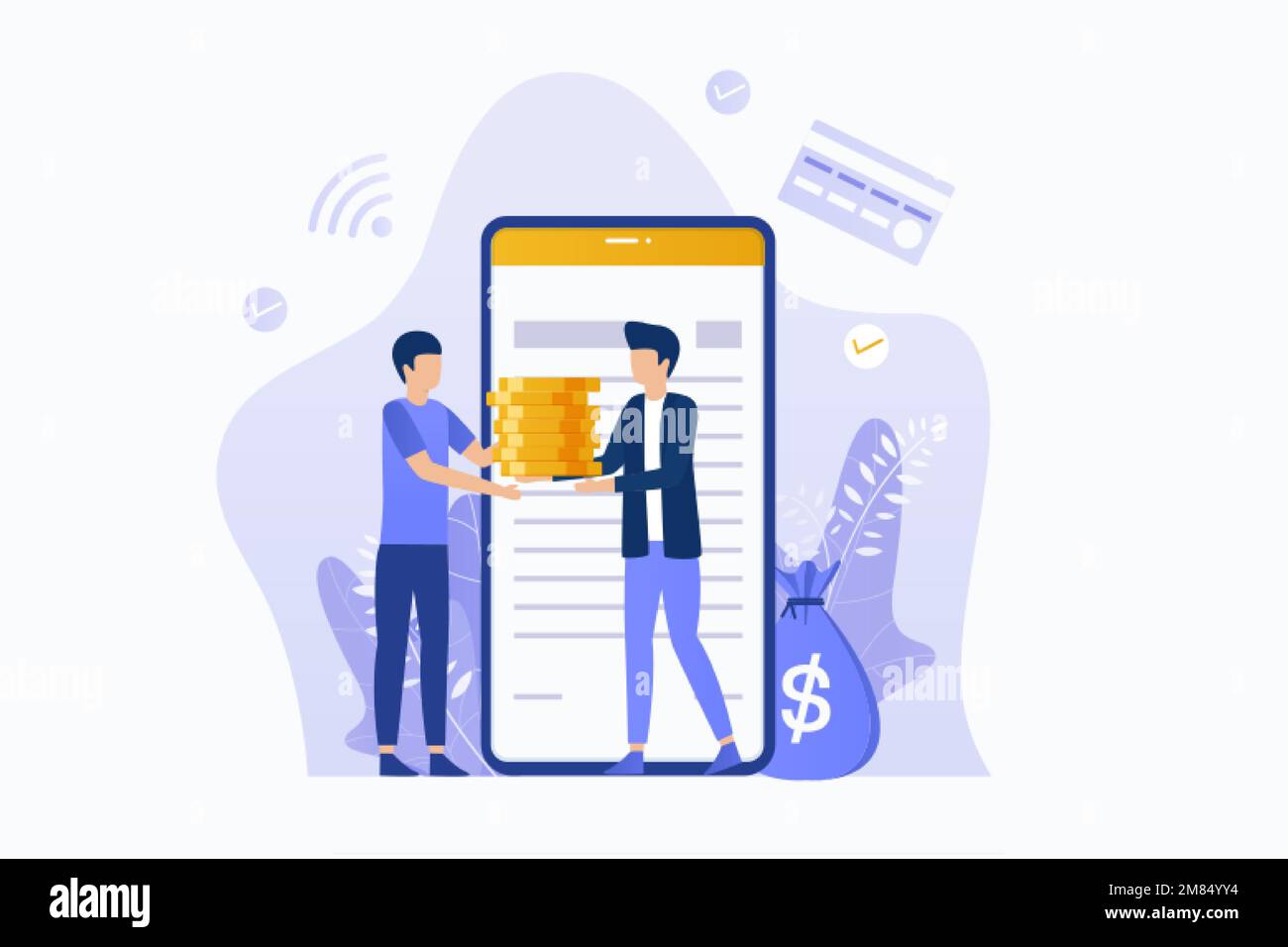 Loan posters Stock Vector Images - Alamy