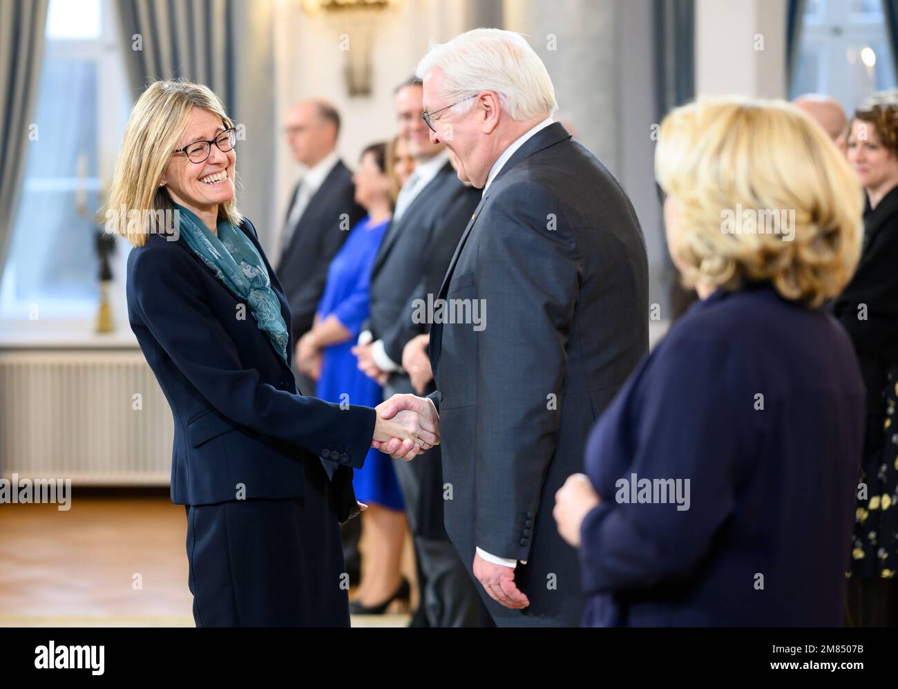 Berlin, Germany. 12th Jan, 2023. Federal President Frank-Walter ...