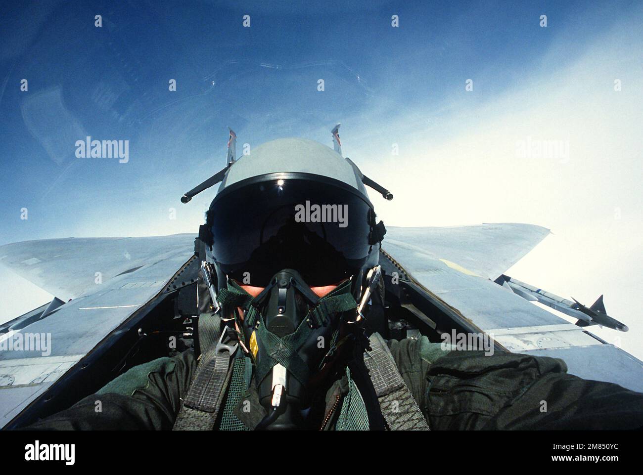 A self-portrait of a photographer in the back seat of a 67th Tactical ...