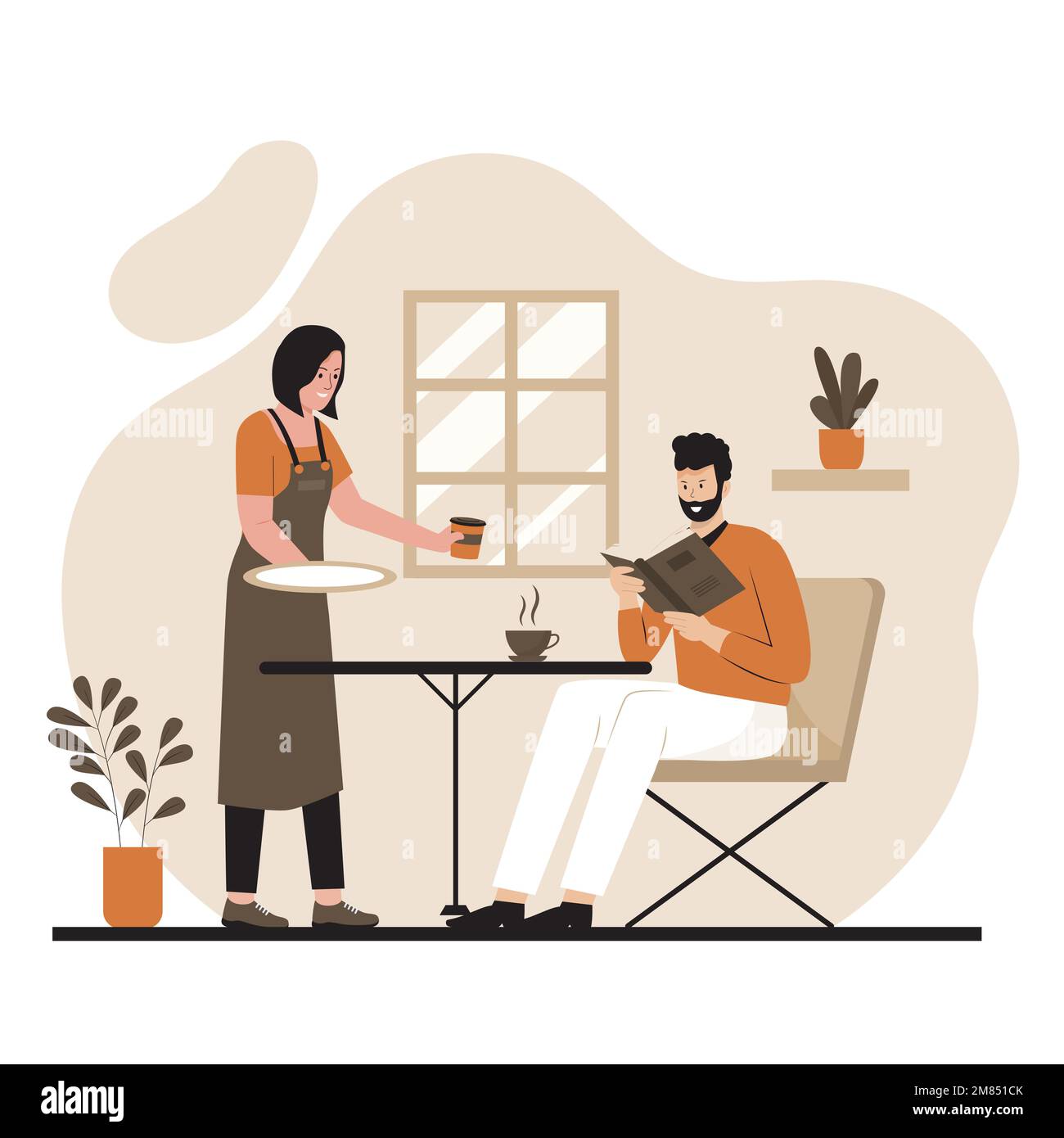 People break in shop Cut Out Stock Images & Pictures - Alamy