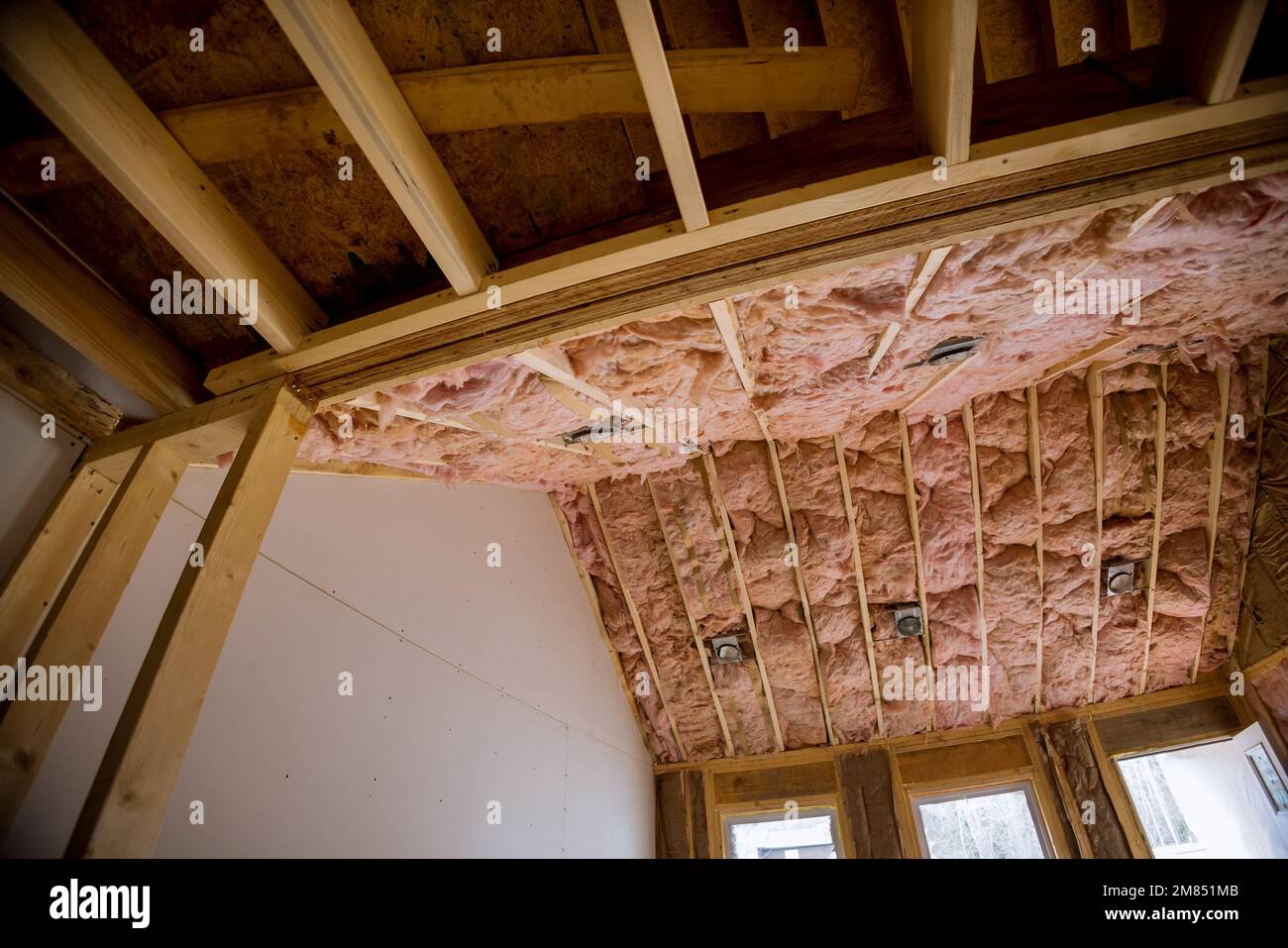 As part of building construction process, all communications and thermal insulation are ...