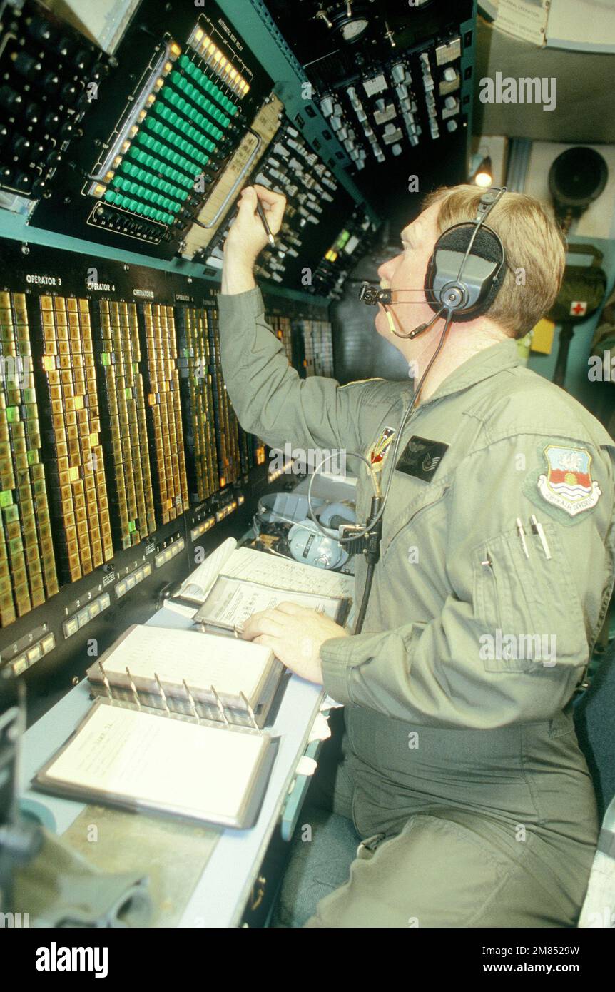 Technical Sgt. Ken Clover, 7th Airborne Command and Control Squadron ...