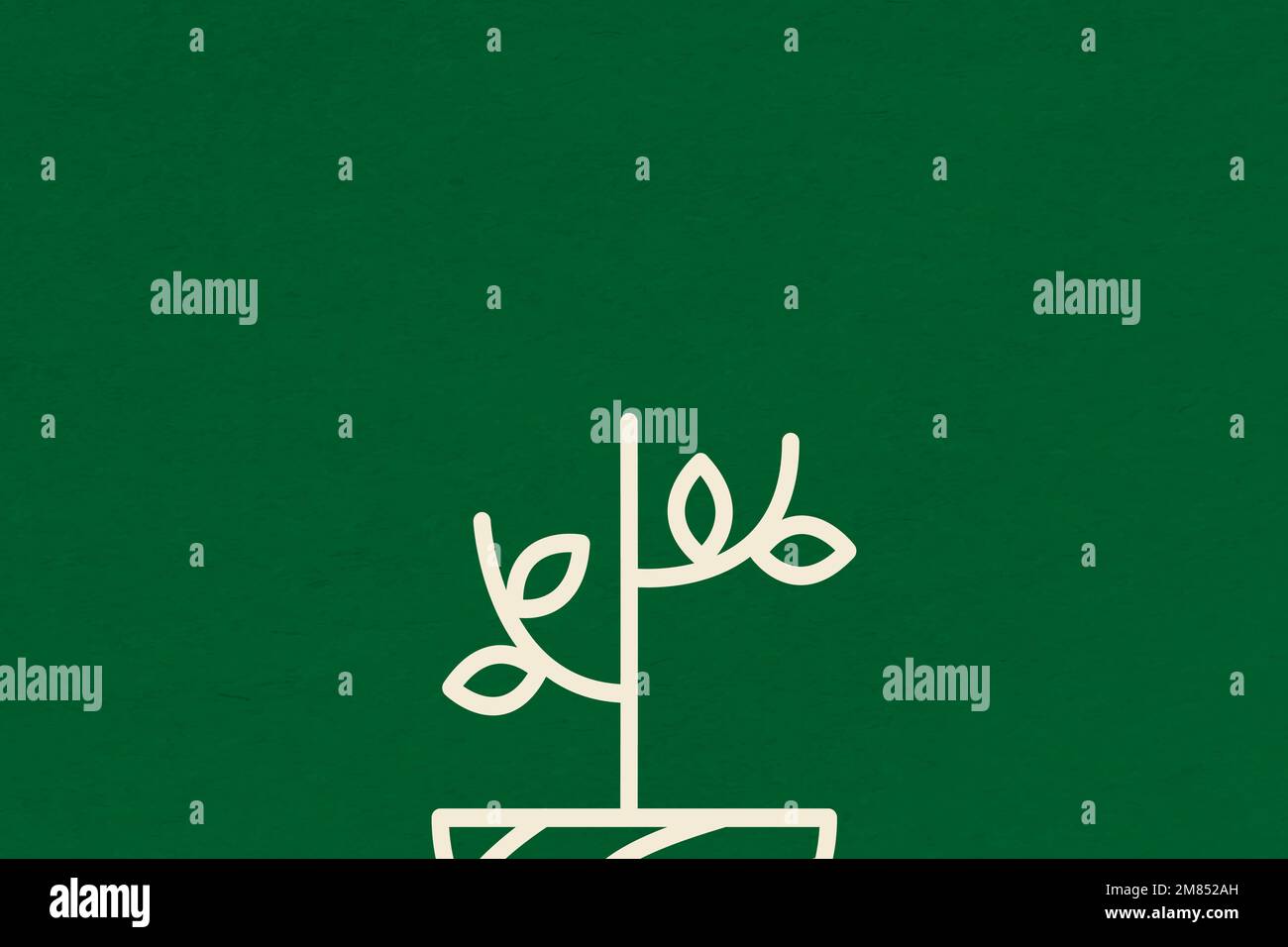 Tree line green background vector Stock Vector Image & Art - Alamy