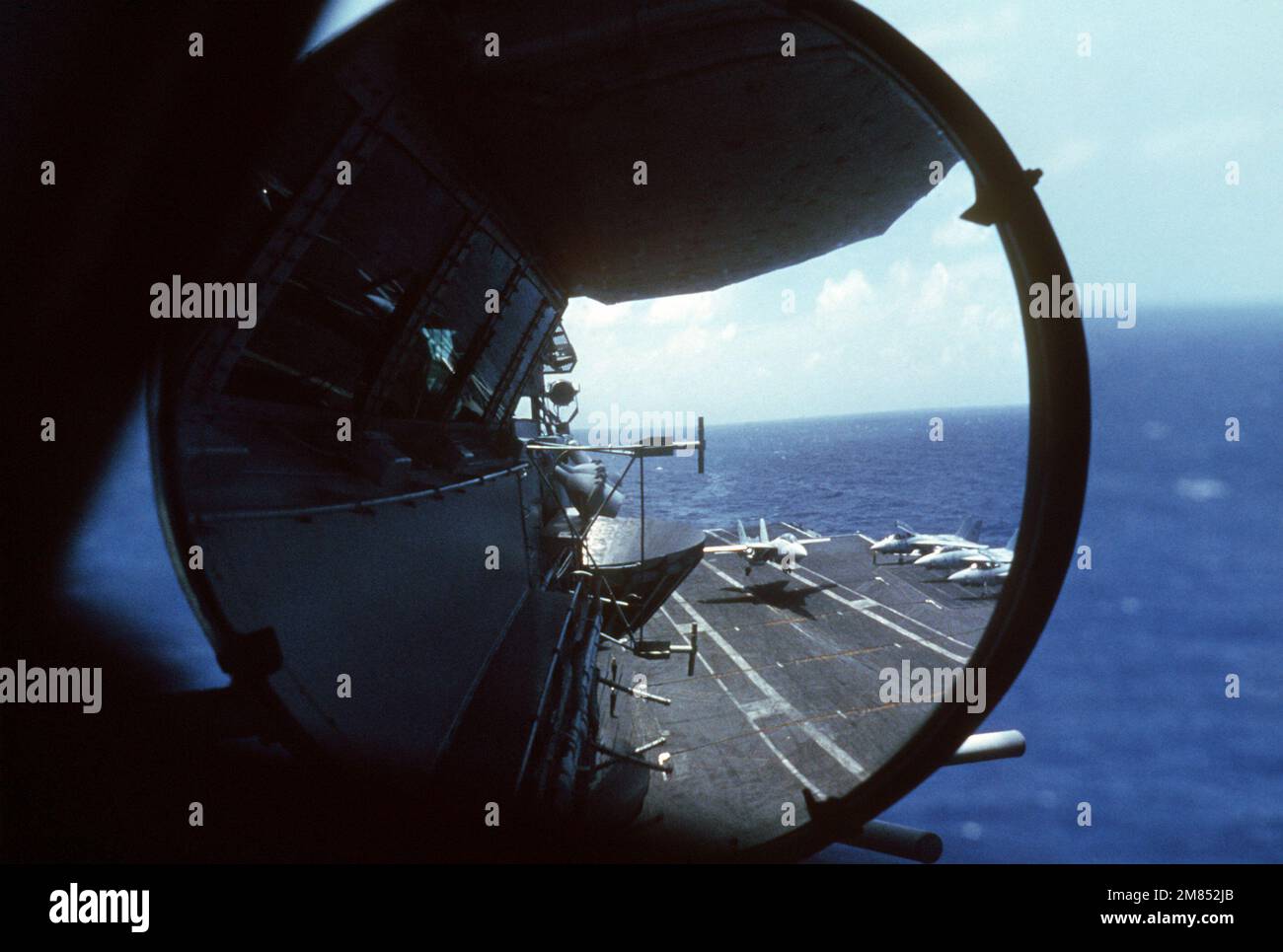 DN-ST-86-11443. Base: USS Enterprise (CVN 65) Country: Indian Ocean ...