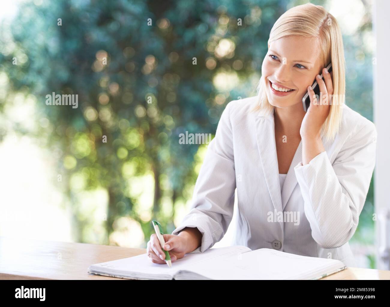 Secretary taking notes hi-res stock photography and images - Alamy