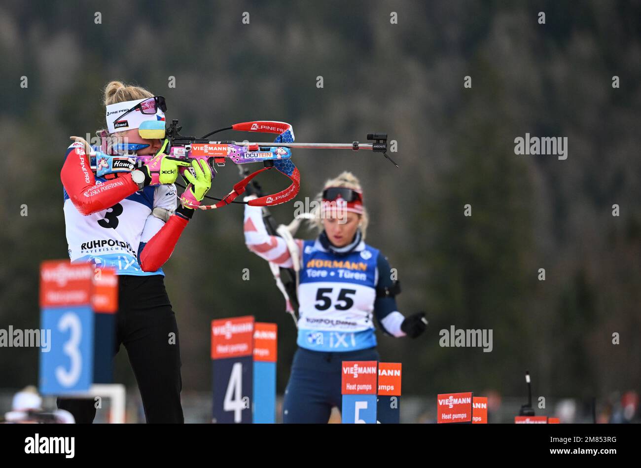 Ruhpolding, Germany. 12th Jan, 2023. Biathlon: World Cup, individual 15 ...