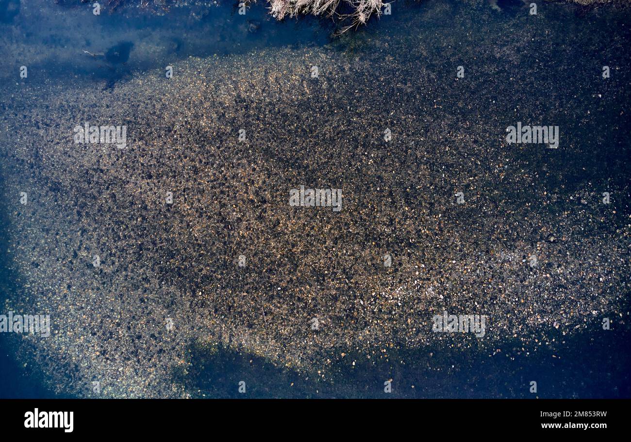 a top view of the sand of a beach Stock Photo - Alamy