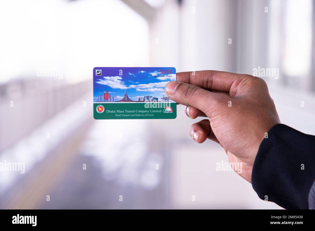 10 January 2023, Dhaka-Bangladesh: The Dhaka Metro Mass Rapid Transit ...