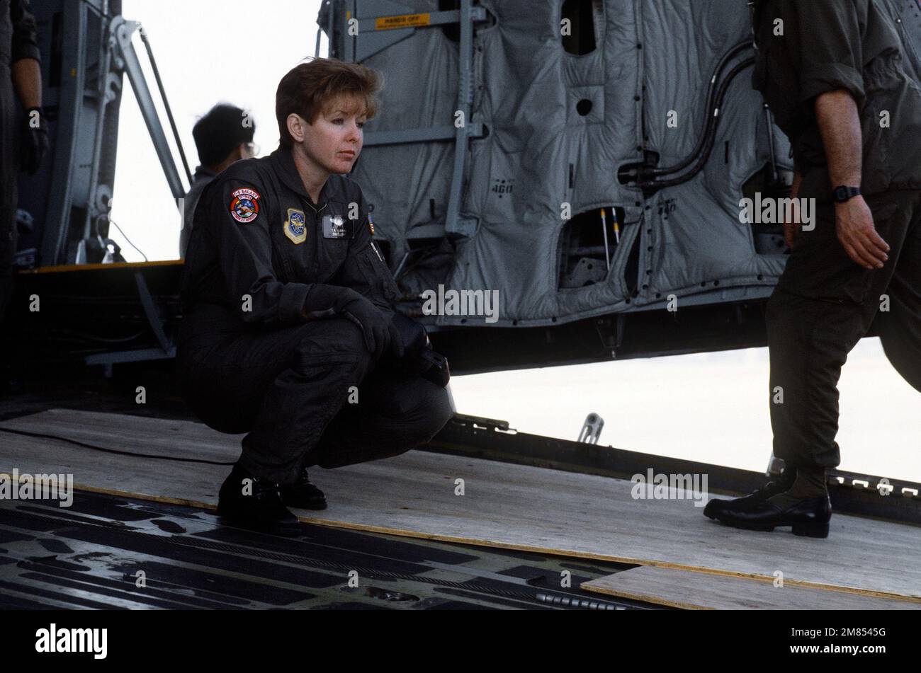 Staff Sgt. Tammy R. Fleming, loadmaster, 75th Military Airlift Squadron ...