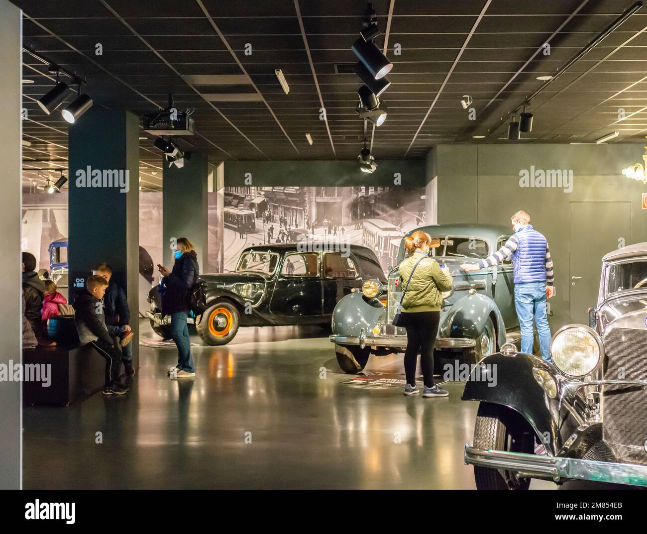 National Car Museum in Turin (MAUTO): Collection of about 200 original ...