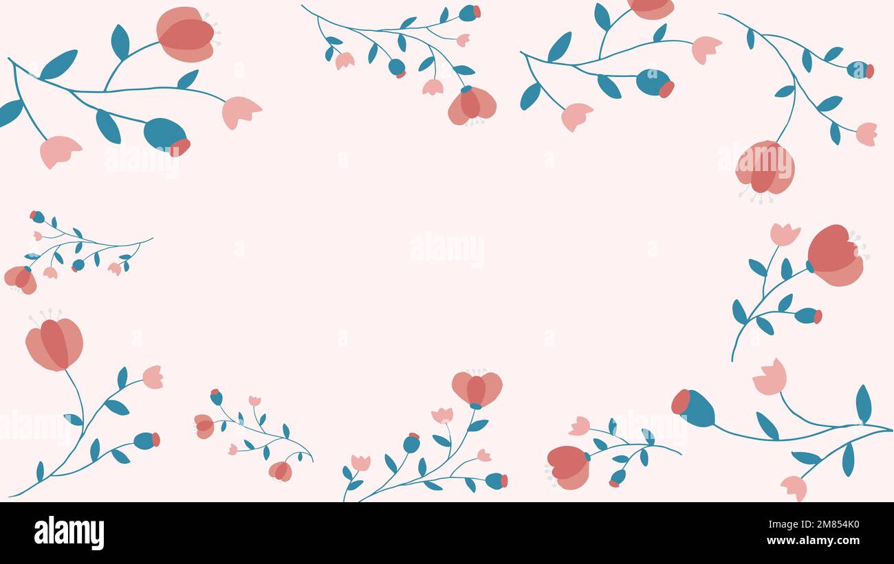 Pink feminine background hand Stock Vector Images - Alamy
