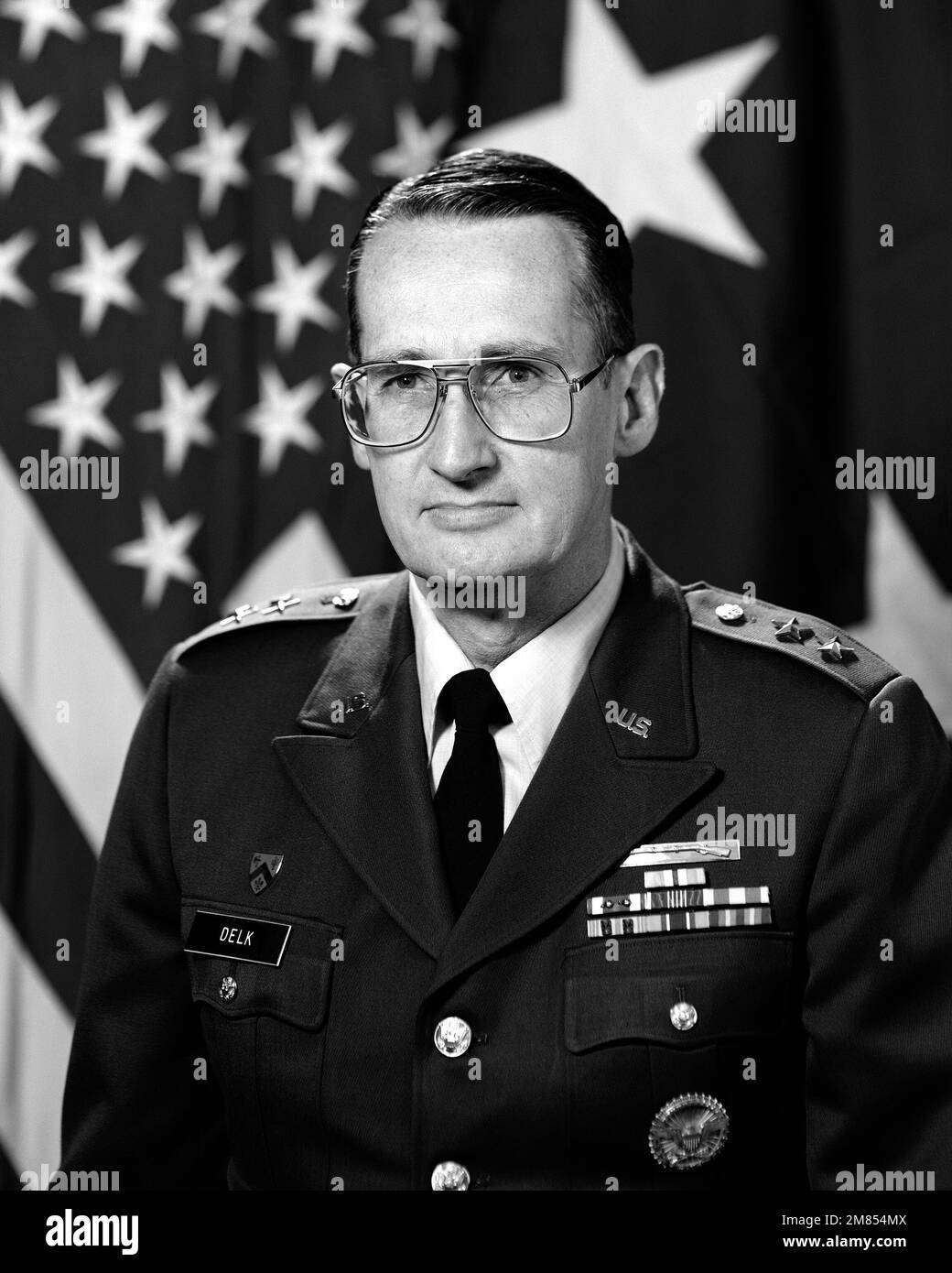 MGEN James D. Delk, USAF (uncovered). Country: Unknown Stock Photo - Alamy