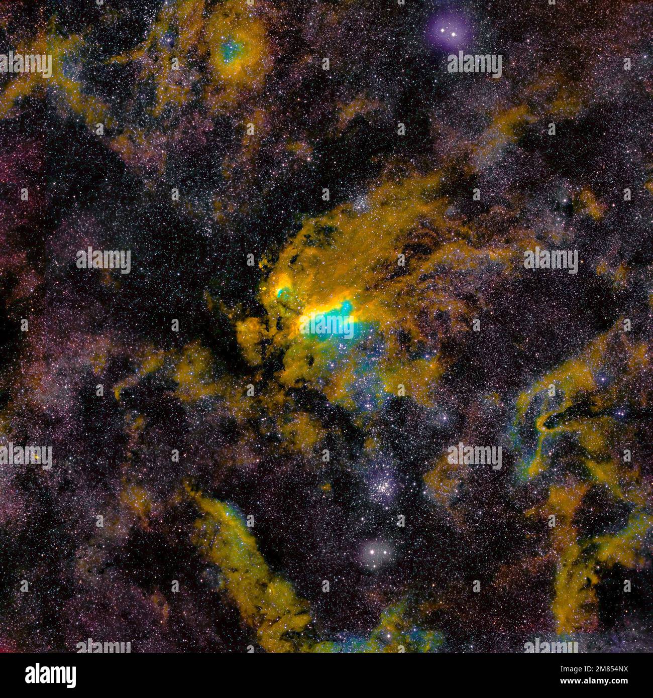 Astrophotography - IC4628 Prawn Nebula via Telescope Live remote data ...