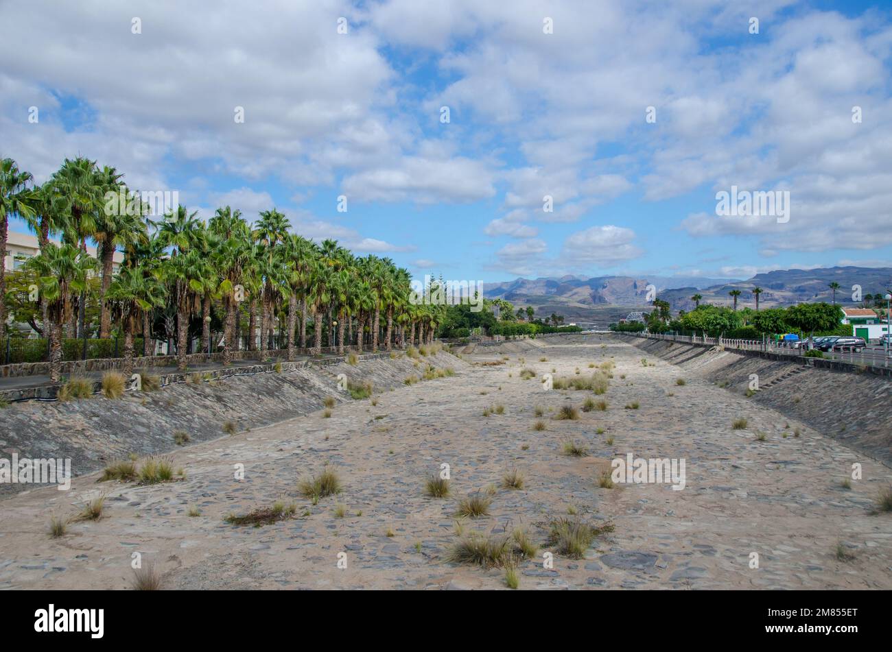 Puerto De Mogan, Gran Canaries, Spain Stock Photo - Alamy