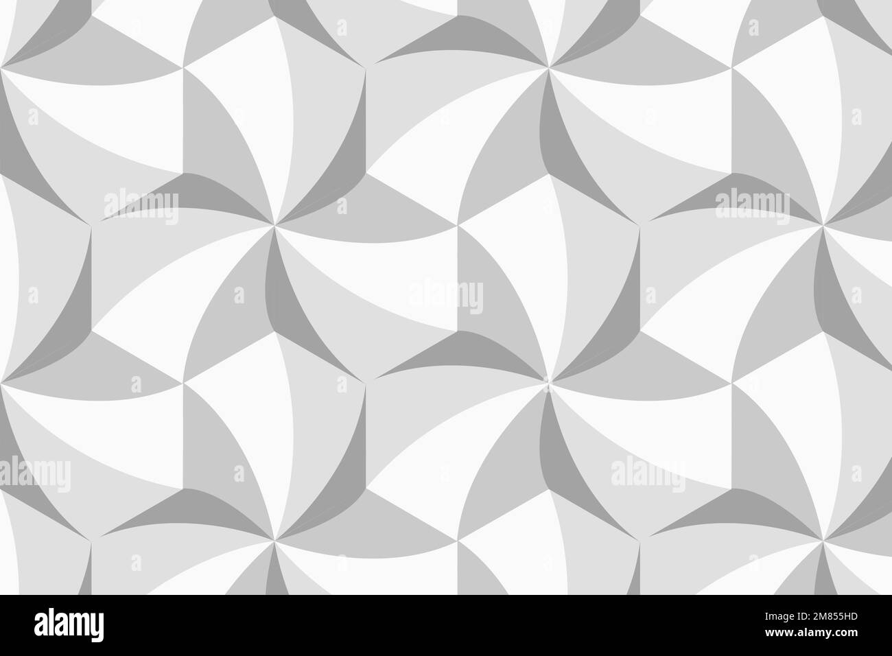 Simple 3D geometric pattern vector grey background Stock Vector Image ...