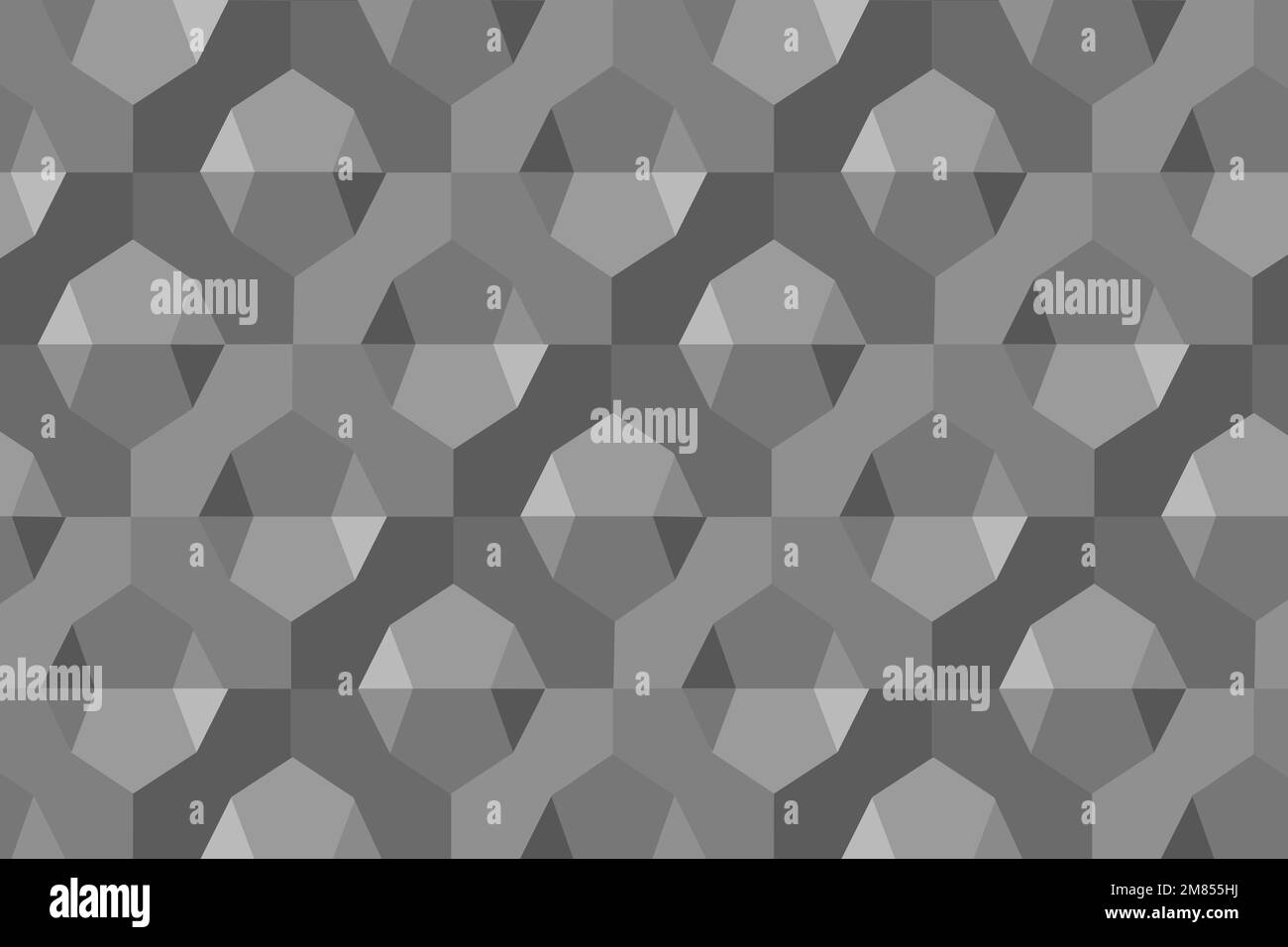 Simple 3D geometric pattern vector grey background Stock Vector Image ...
