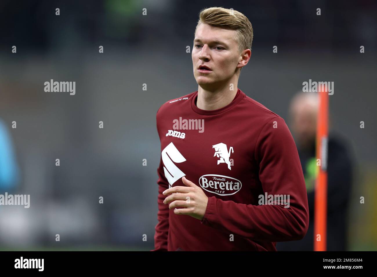 Perr Schuurs of Torino Fc during warm up before the Coppa Italia match ...