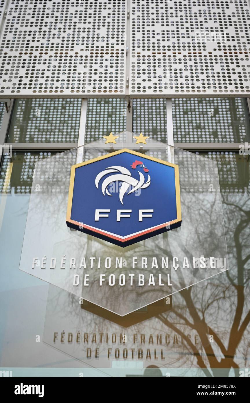 Illustration of the offices of the French Football Federation (FFF) in ...