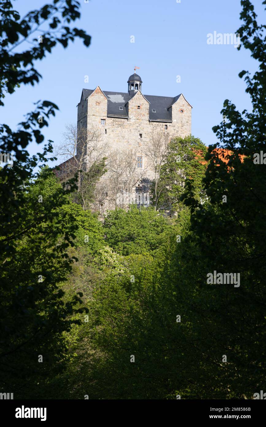 Schlosspark Ballenstedt im Harz Stock Photo - Alamy