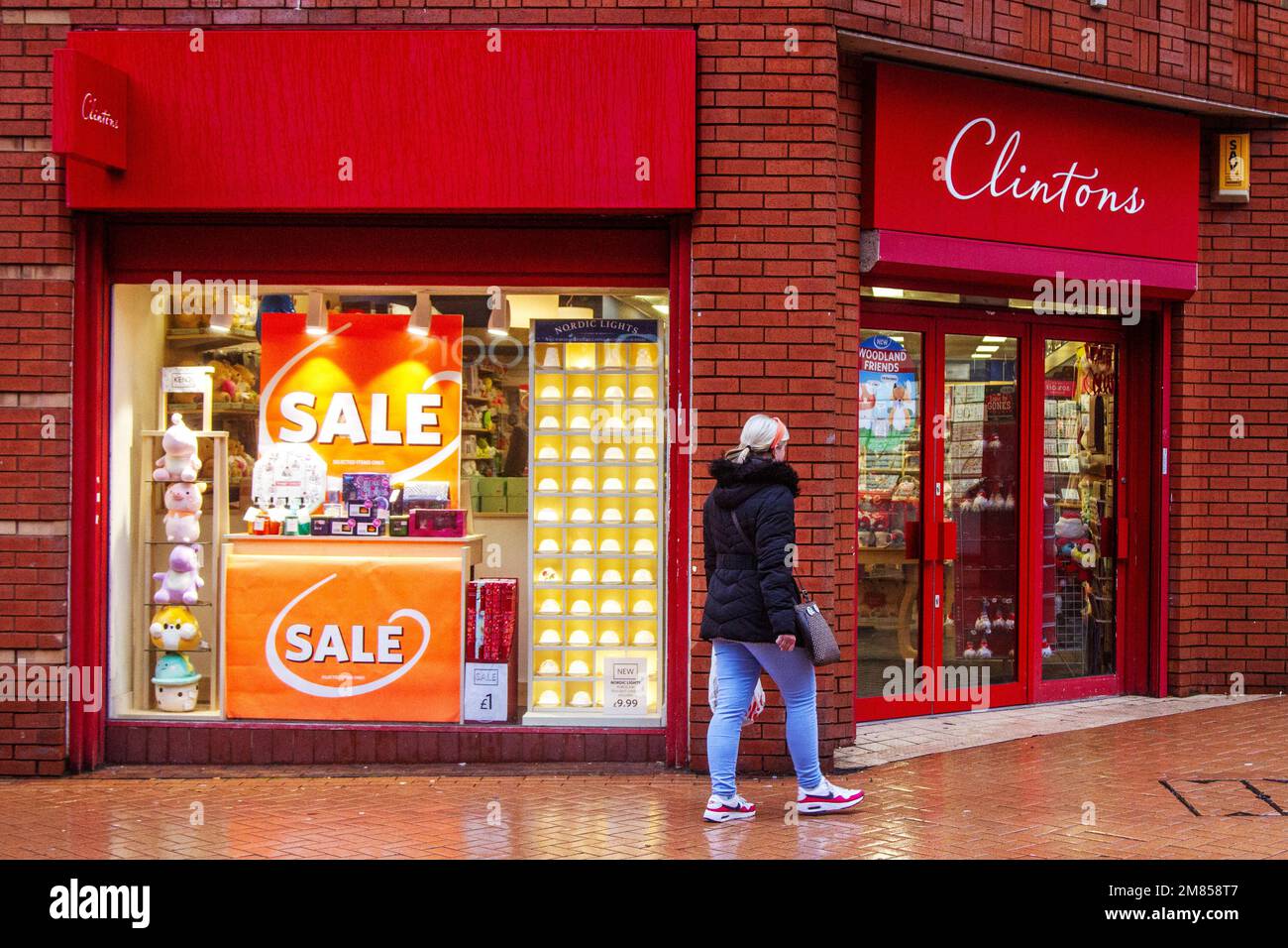 Retail cards high street hi-res stock photography and images - Alamy
