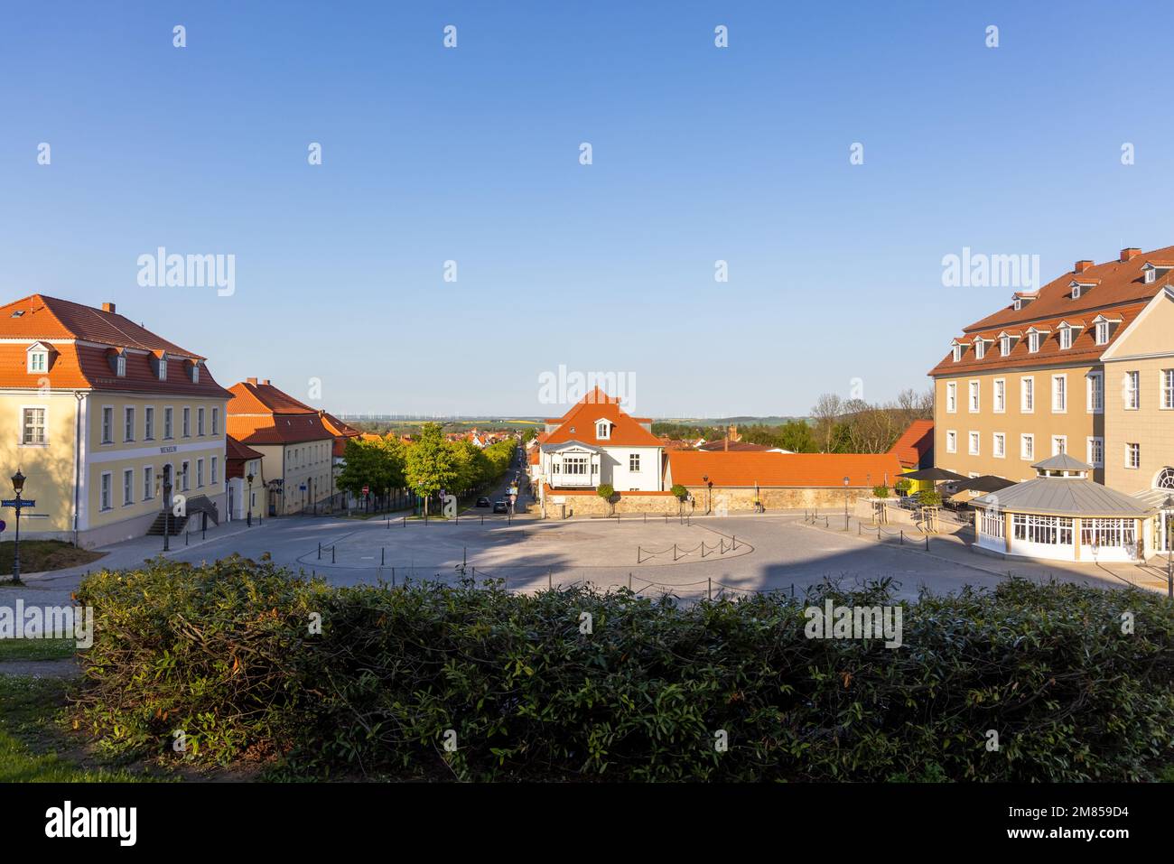 Schlosspark Ballenstedt im Harz Stock Photo - Alamy