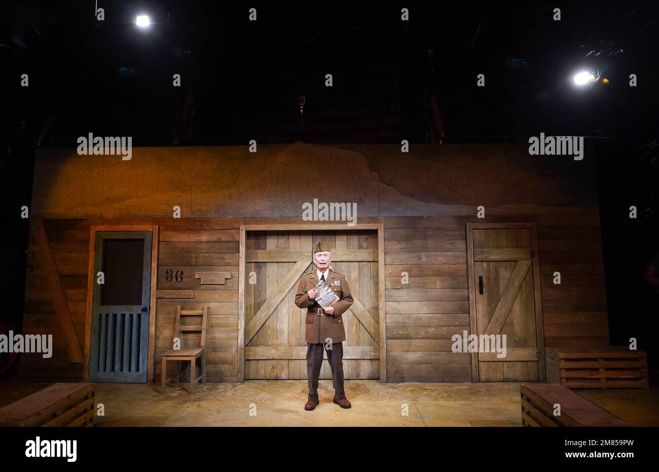George Takei during a photo call at Charing Cross Theatre in London ...