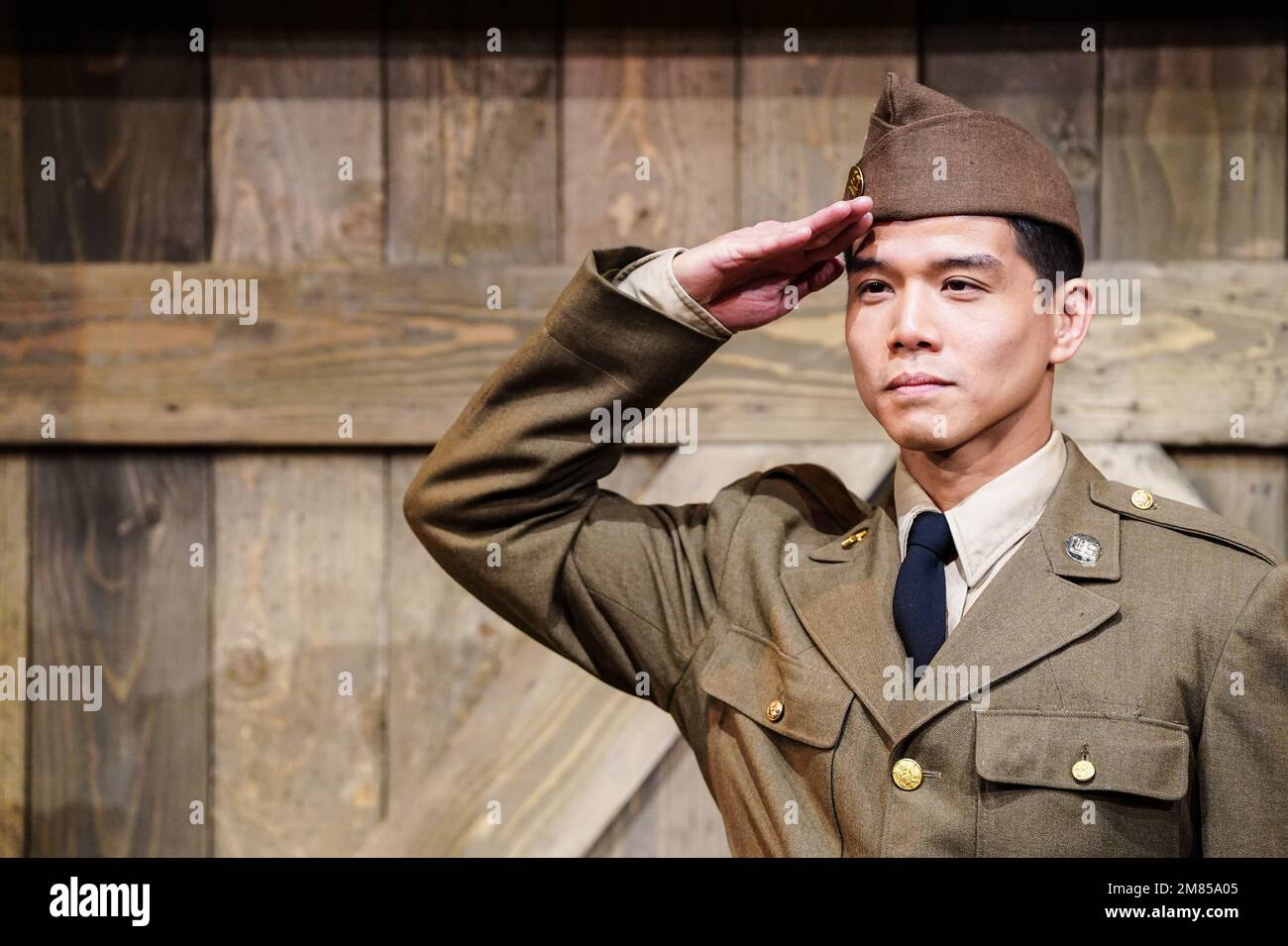 Telly Leung during a photo call at Charing Cross Theatre in London, for ...