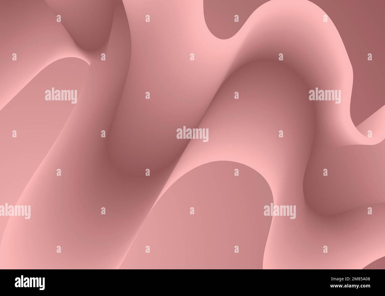 Abstract soft color fluid wave. Duotone geometric compositions with gradient 3d flow shape ...