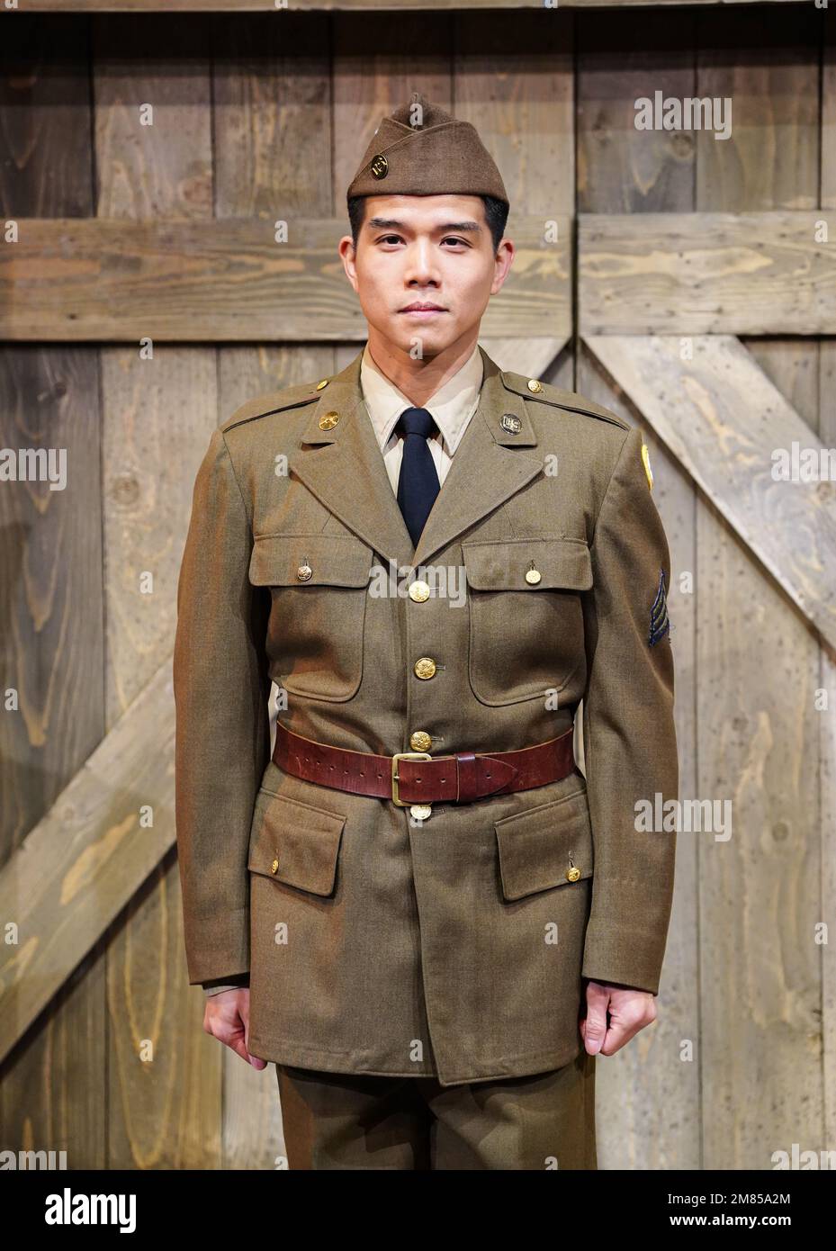 Telly Leung during a photo call at Charing Cross Theatre in London, for ...