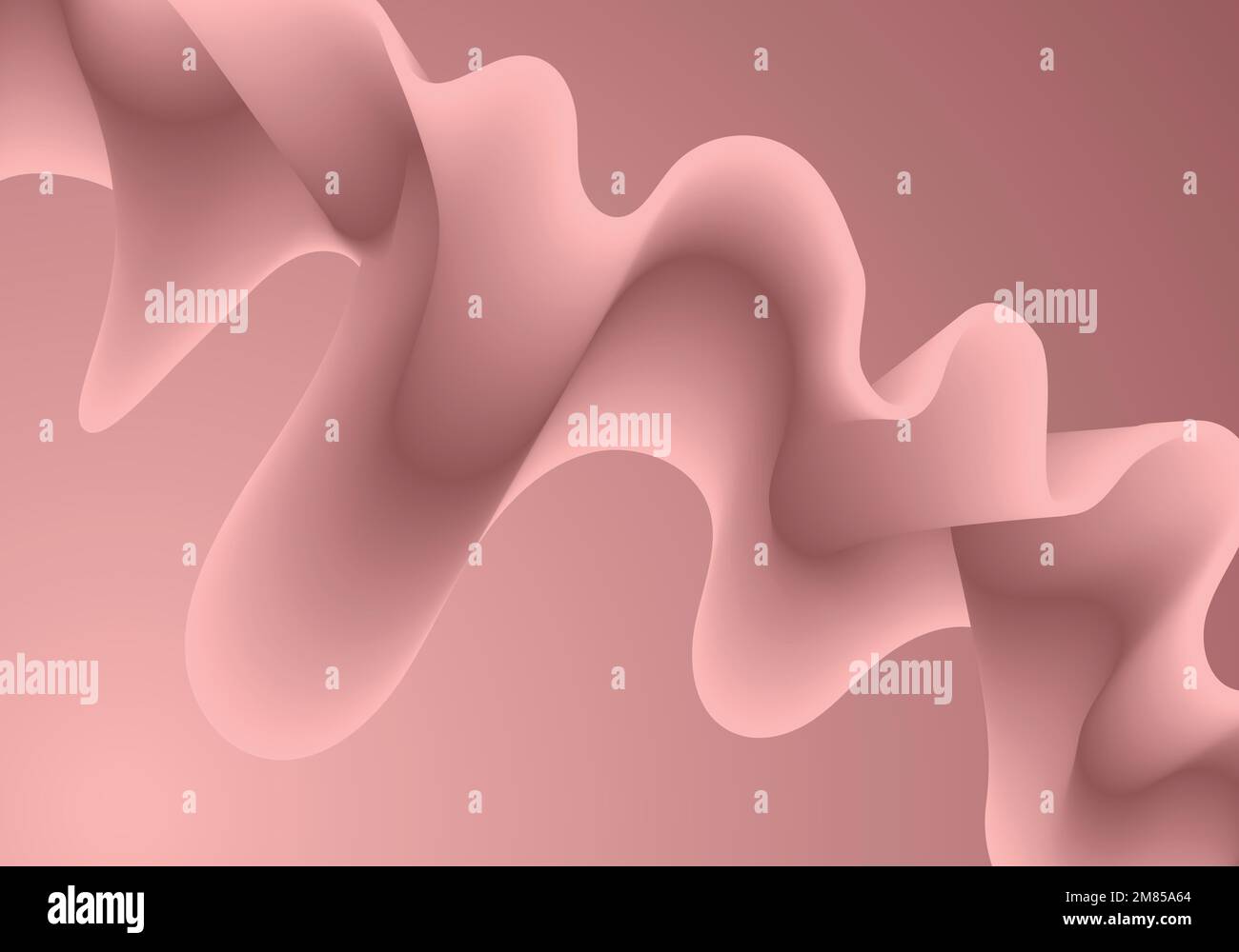 Abstract soft color fluid wave. Duotone geometric compositions with gradient 3d flow shape ...