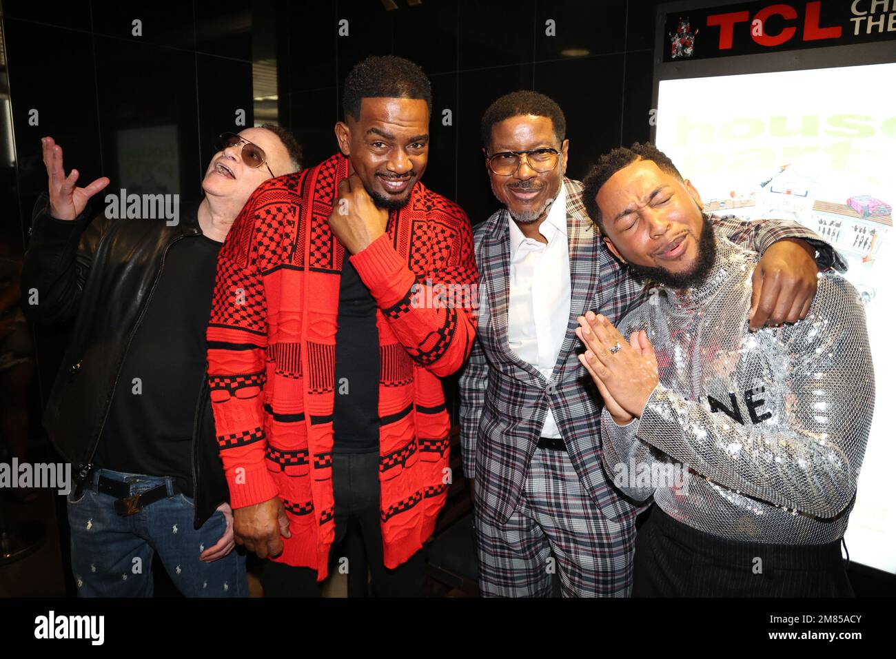 Hollywood, Ca. 11th Jan, 2023. Bill Bellamy, Christopher "Play" Martin ...
