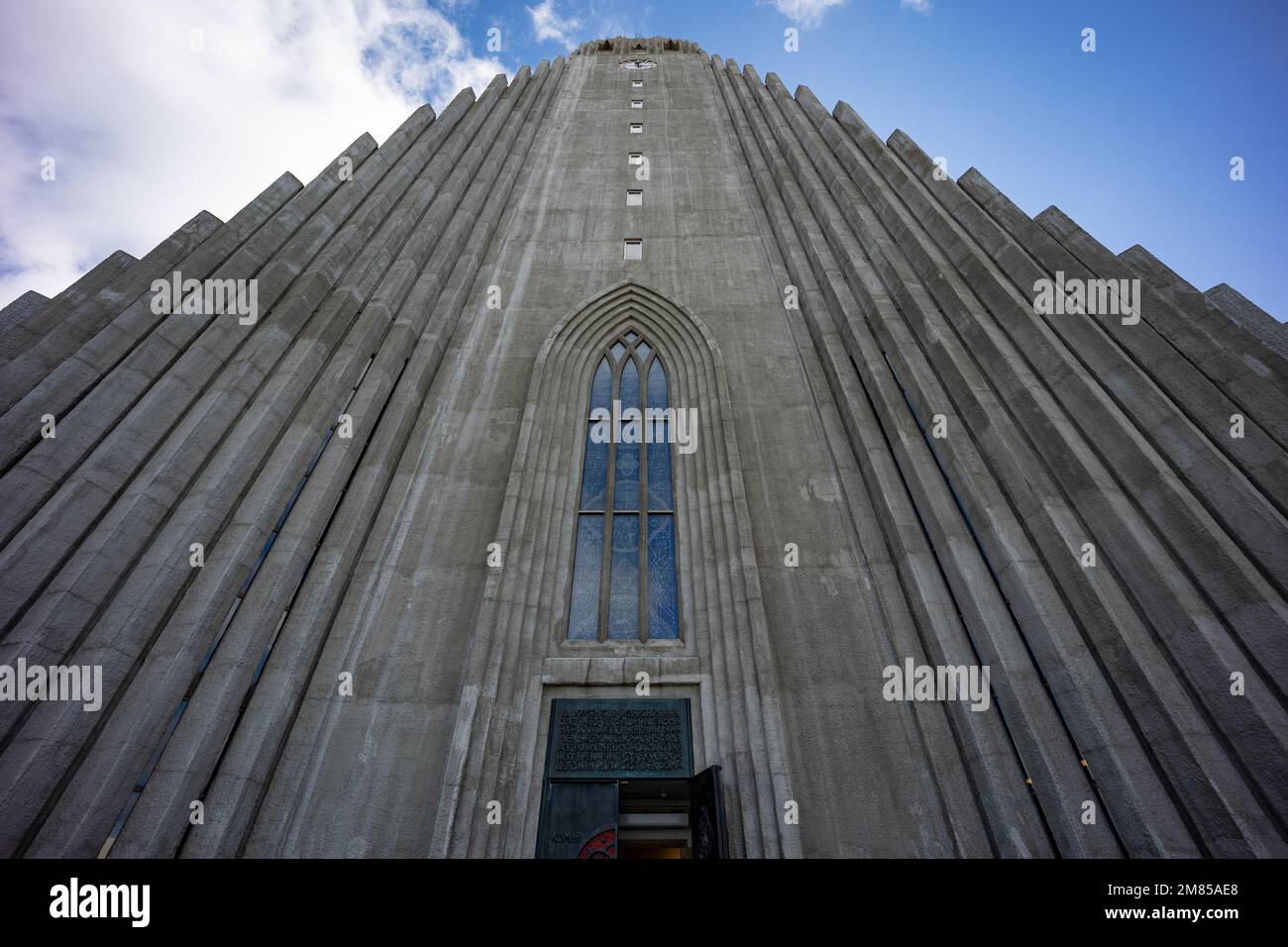 Hallgrímskirkja (Church of Hallgrímur) is a Lutheran (Church of Iceland ...