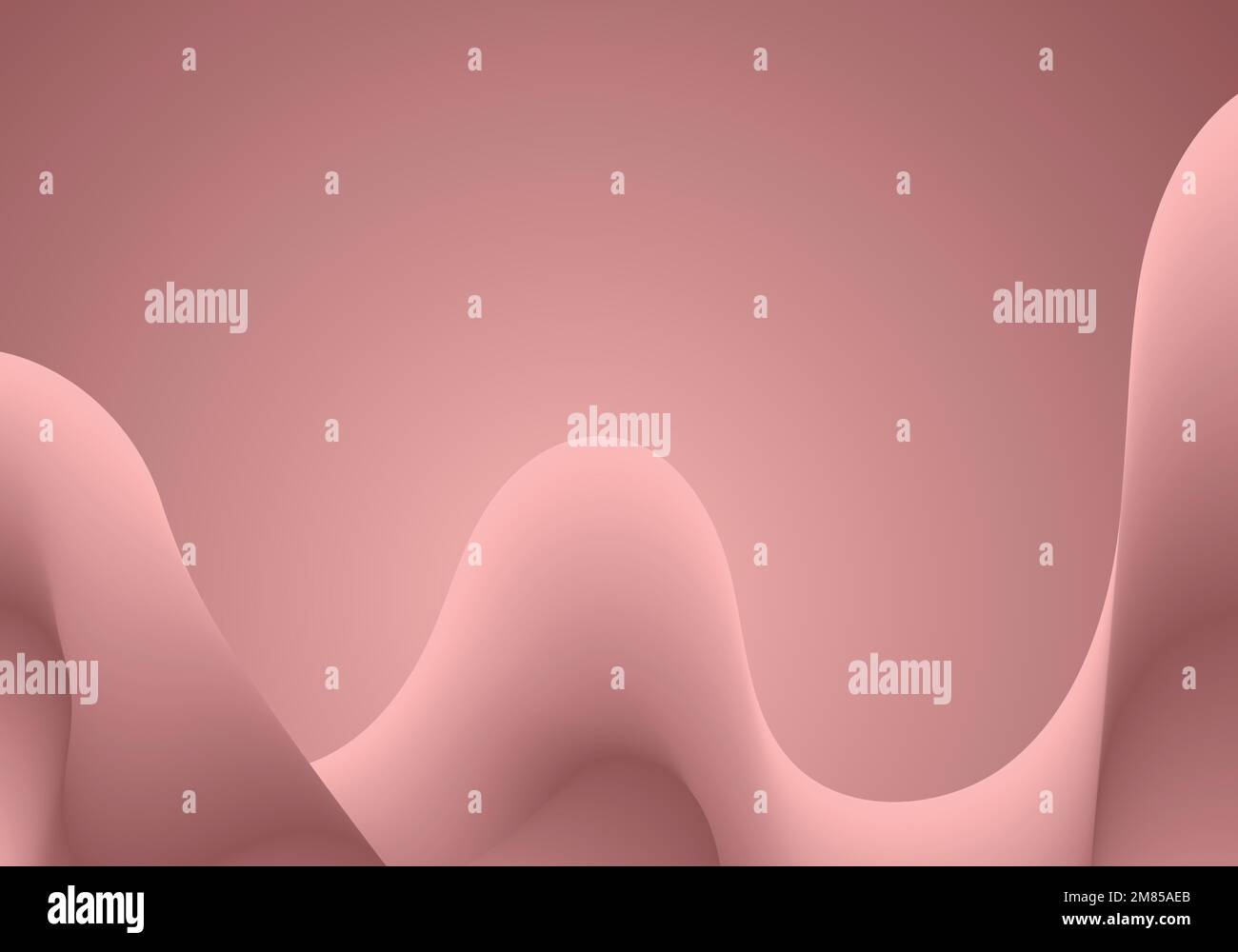 Abstract soft color fluid wave. Duotone geometric compositions with gradient 3d flow shape ...