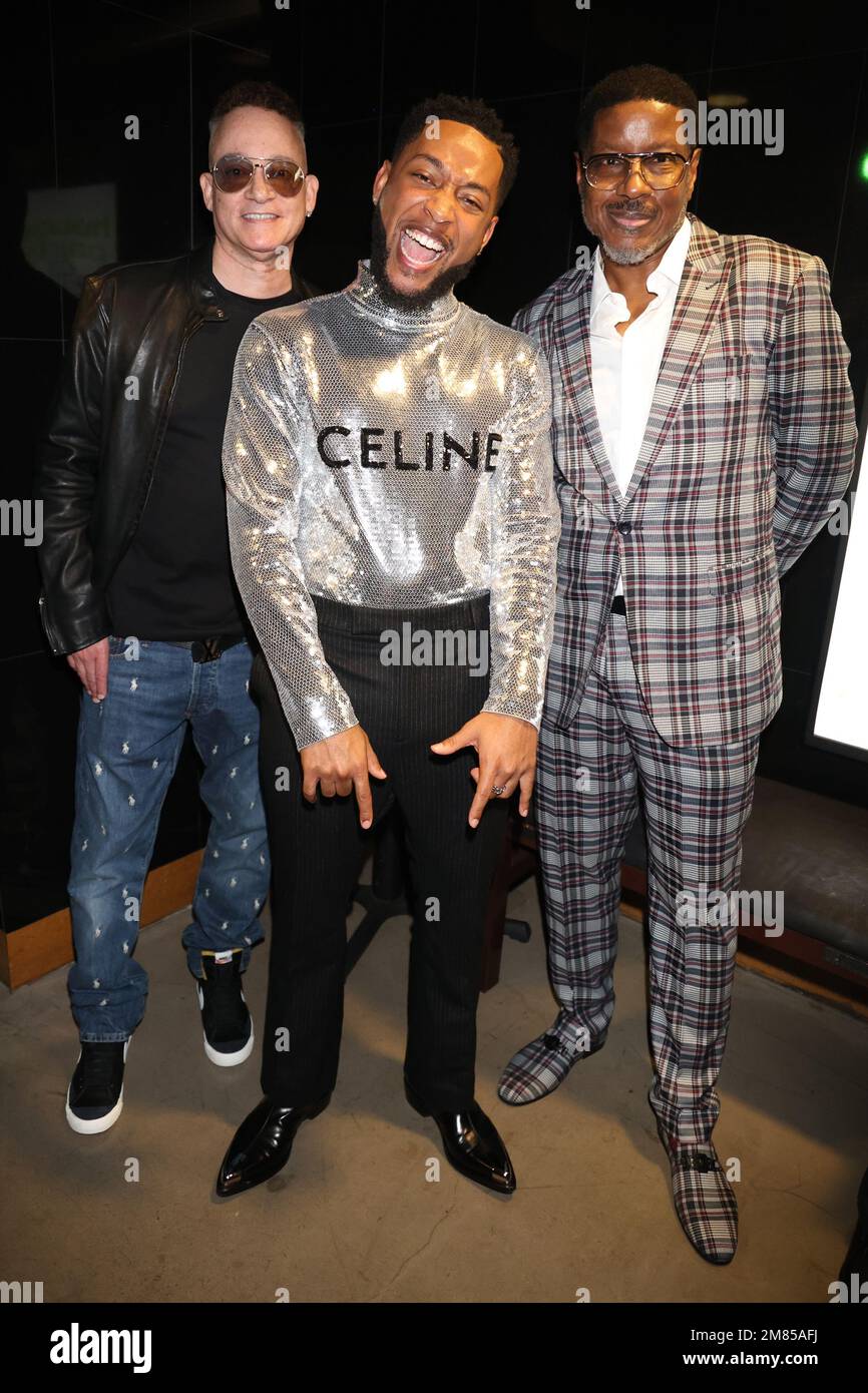 Hollywood, Ca. 11th Jan, 2023. Christopher "KId" Reid, Jacob Latimore ...