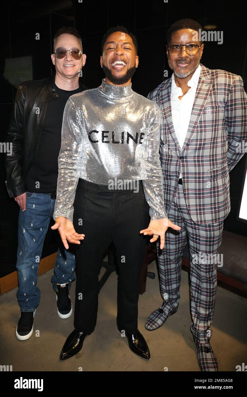 Hollywood, Ca. 11th Jan, 2023. Christopher "KId" Reid, Jacob Latimore ...