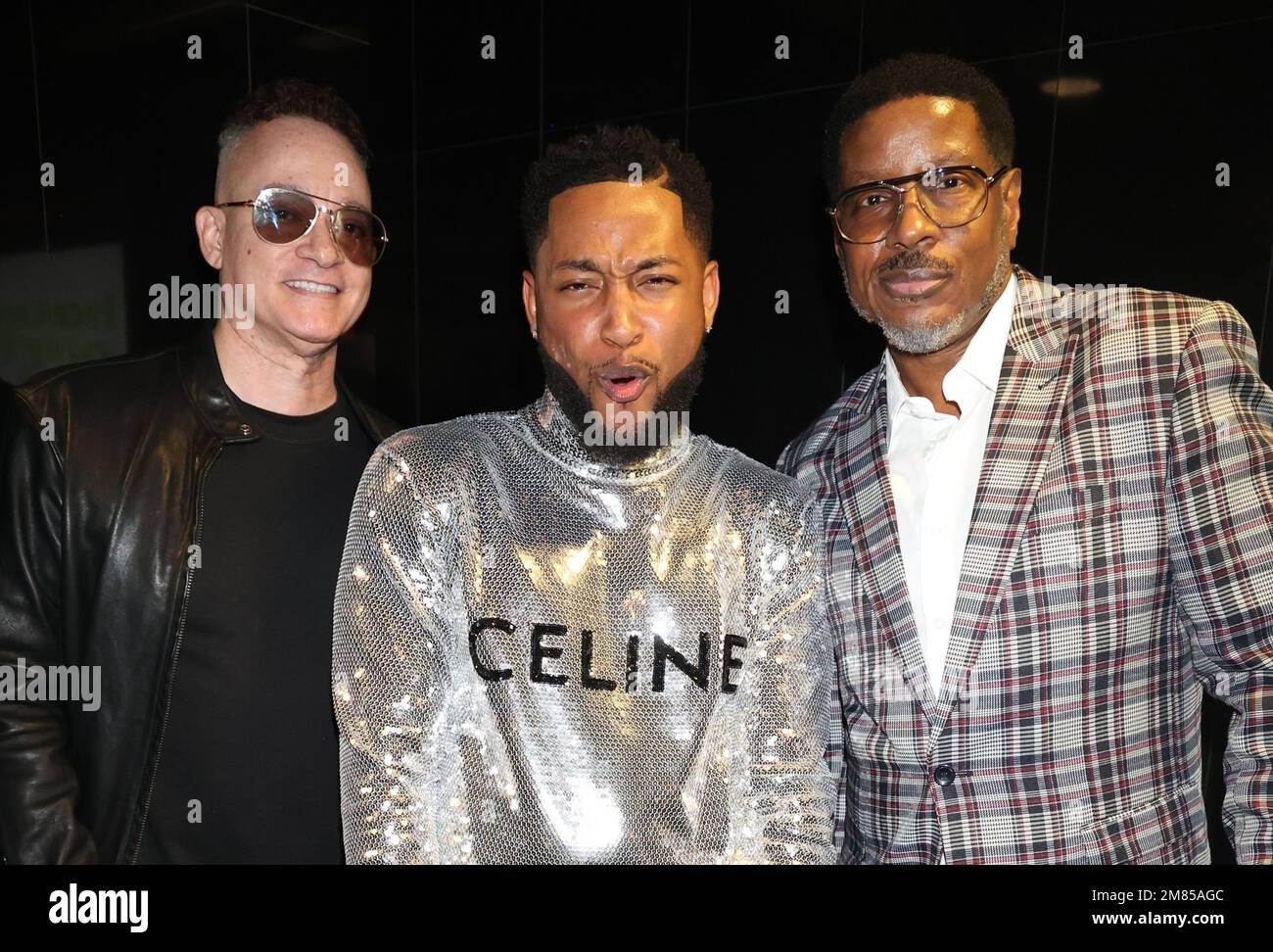 Hollywood, Ca. 11th Jan, 2023. Christopher "KId" Reid, Jacob Latimore ...