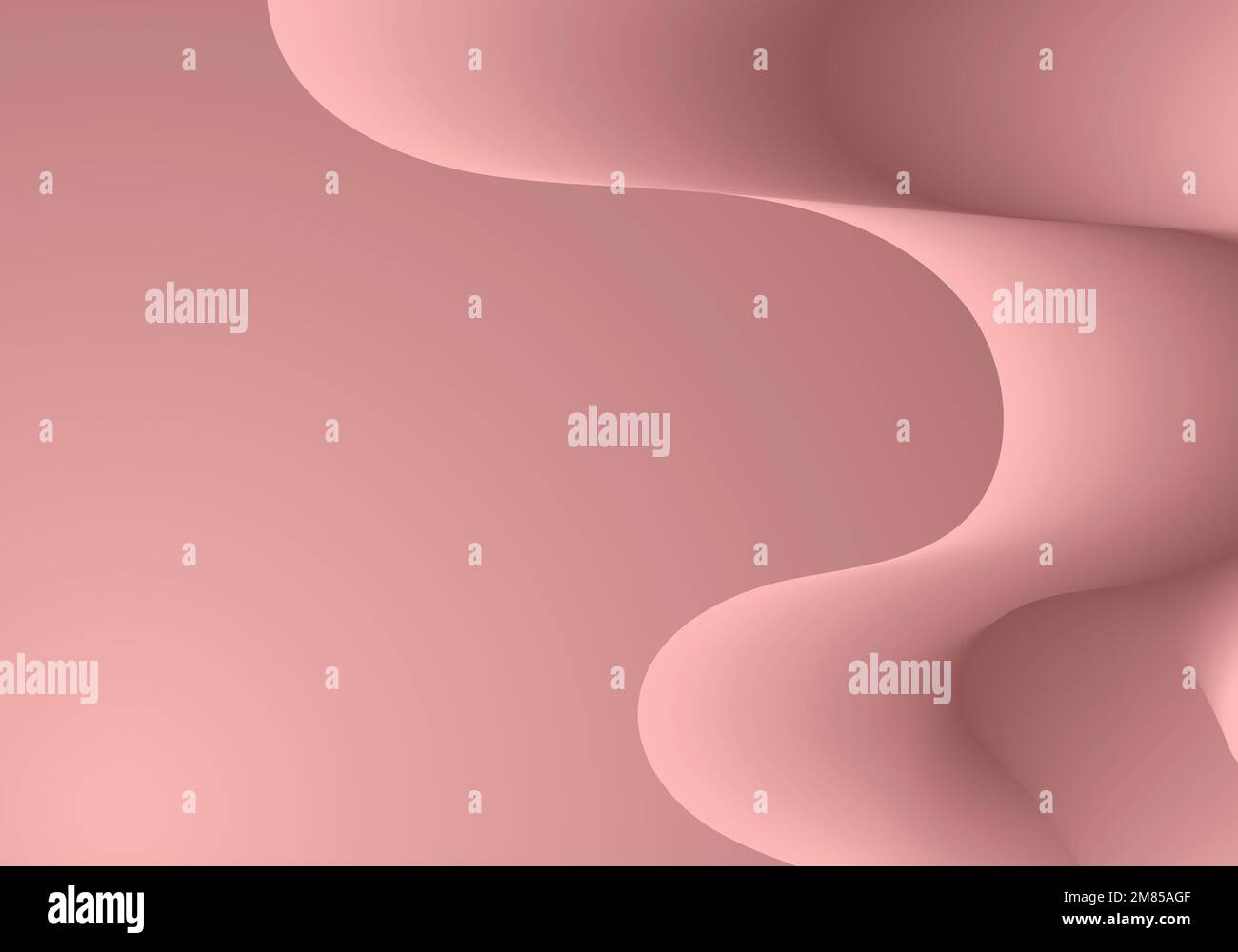 Abstract soft color fluid wave. Duotone geometric compositions with ...