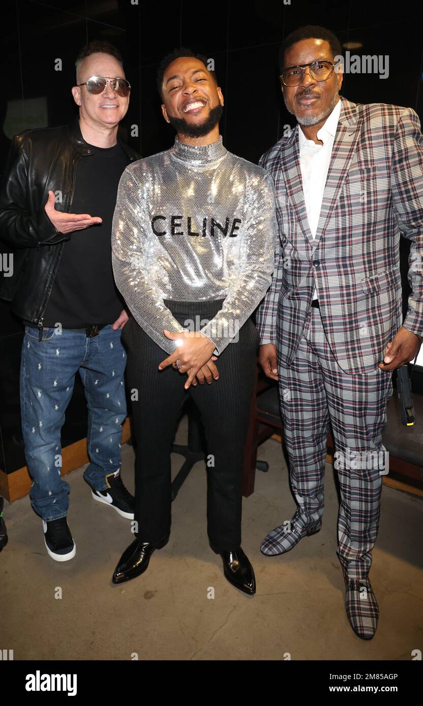 Hollywood, Ca. 11th Jan, 2023. Christopher "KId" Reid, Jacob Latimore ...