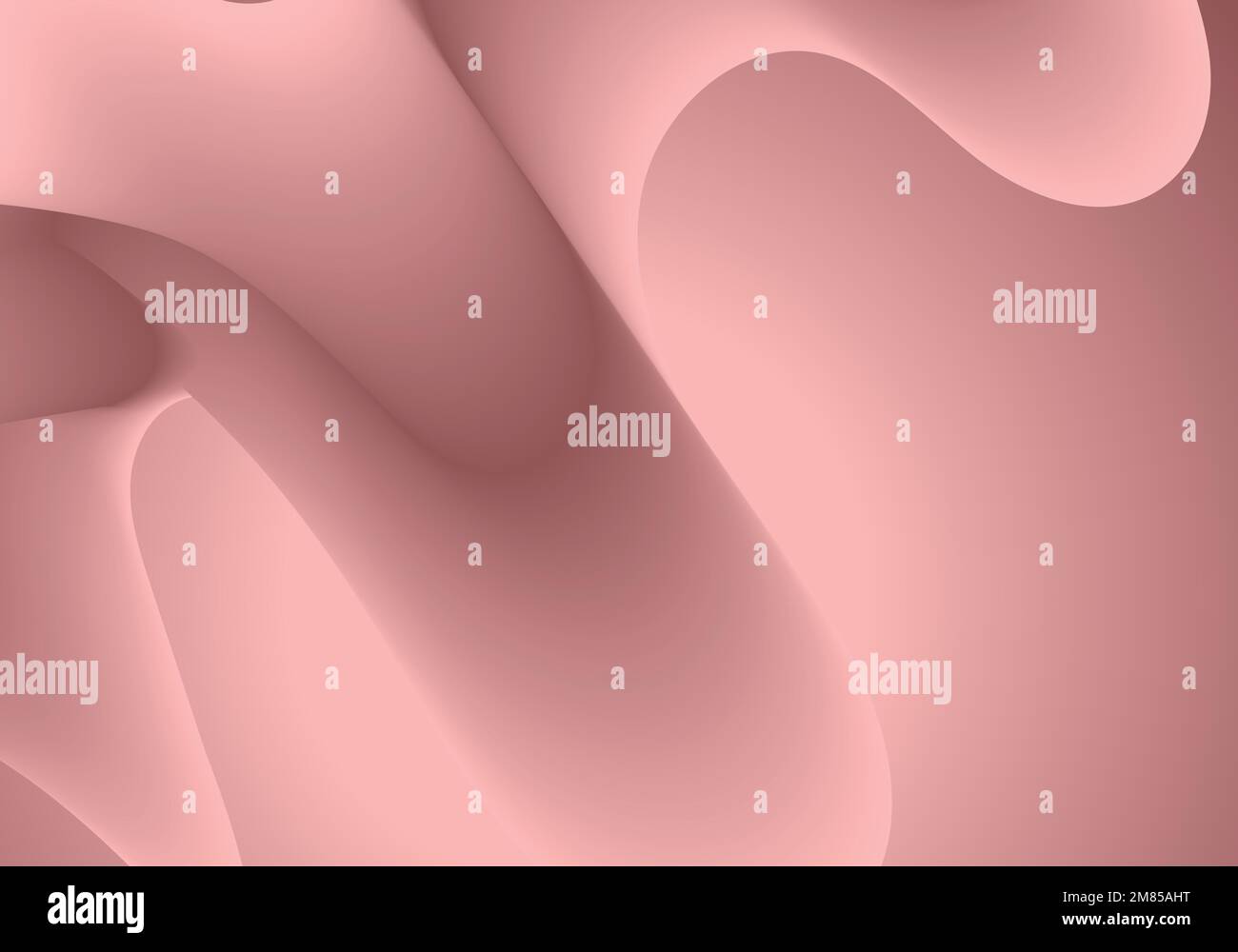 Abstract soft color fluid wave. Duotone geometric compositions with gradient 3d flow shape ...