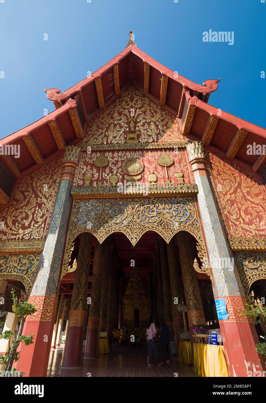 Lampang, Thailand. November 22, 2022. Wat Phra That Lampang Luang ...