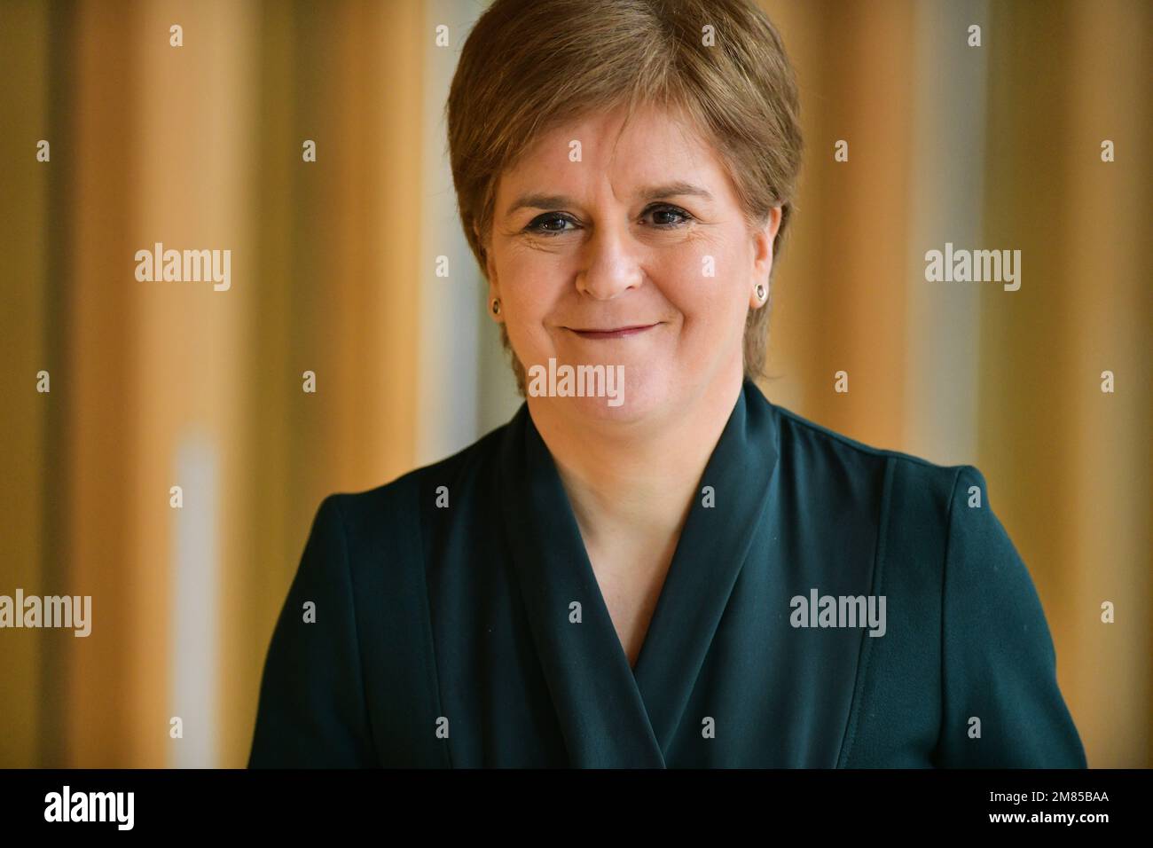 Edinburgh Scotland, UK 12 January 2023. First Minister of Scotland ...