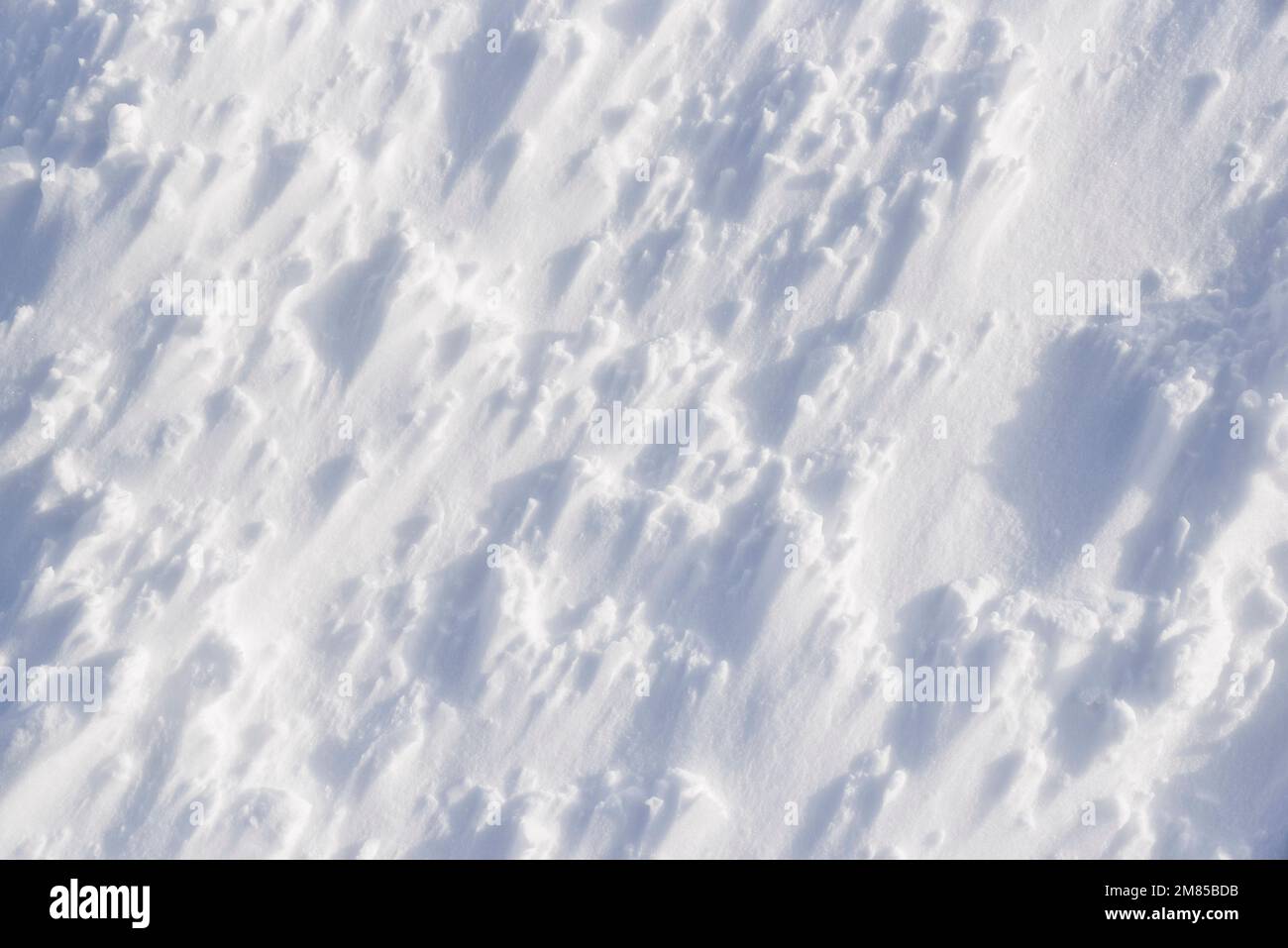 Snow texture, frozen snow formed by a blizzard Stock Photo - Alamy