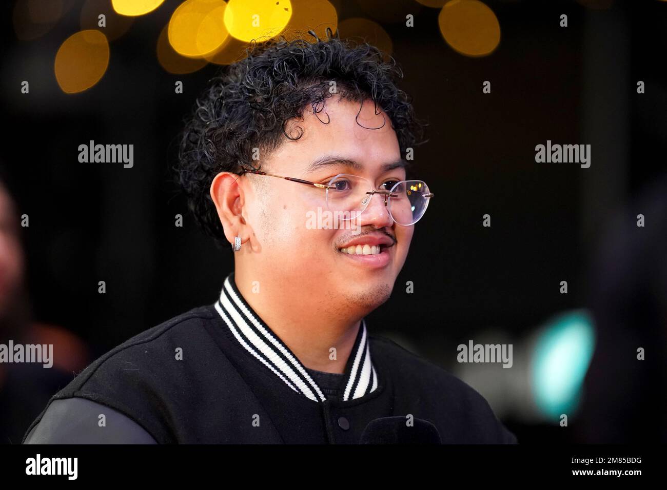 Salt Papi during a press conference at BOXPARK Wembley, London. Picture ...